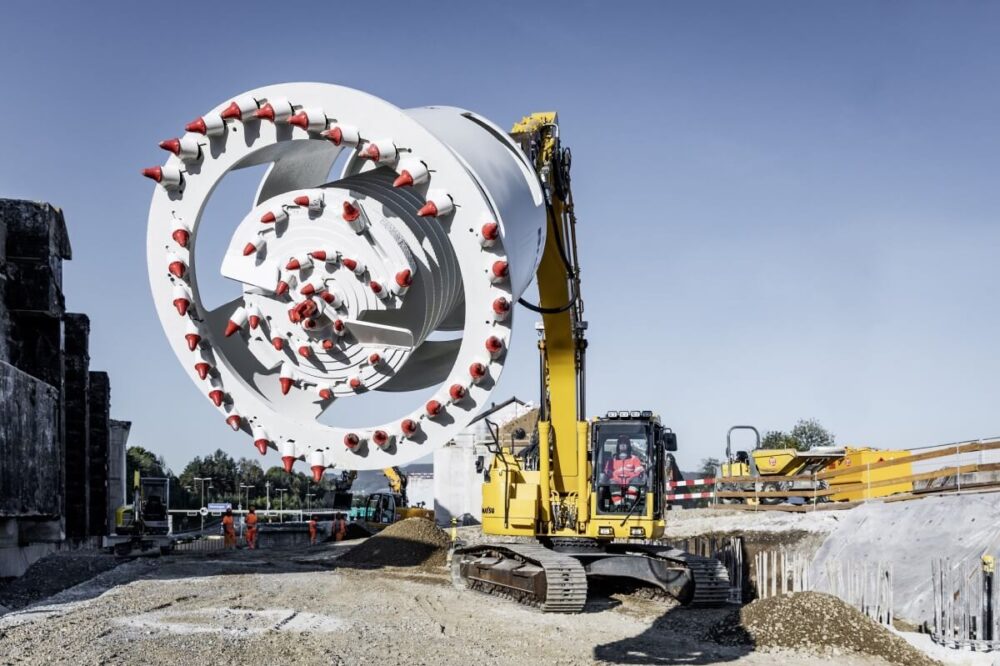 Pile head machining with Brextor BRC.swiss